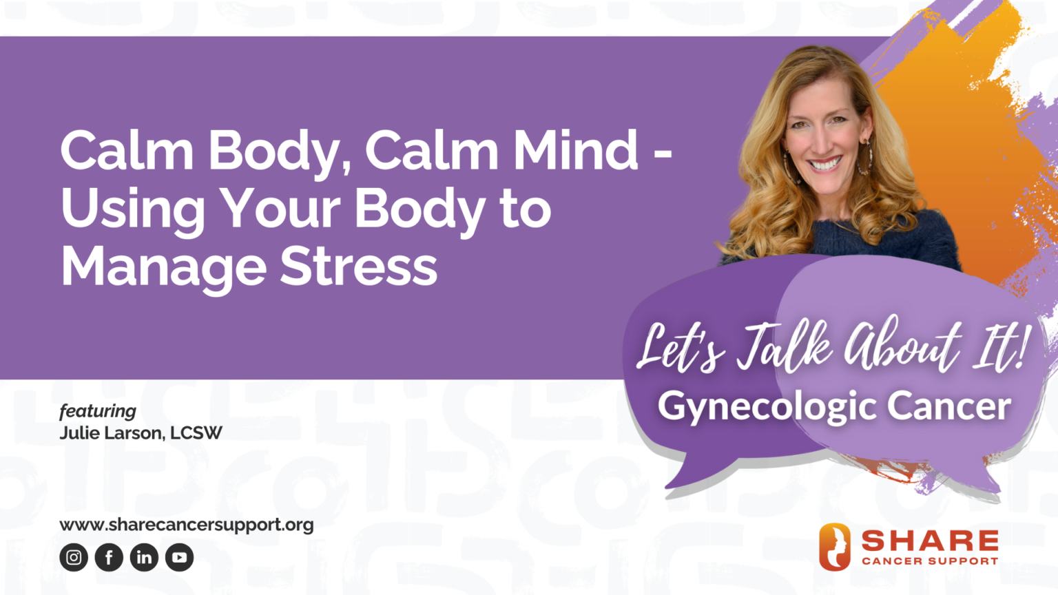 Resources for Women's Cancers | SHARE Cancer Support